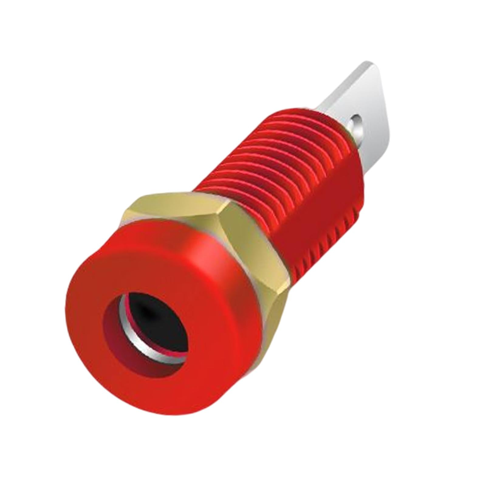 4mm Banana Socket, Copper Terminal Post Banana Plug Female Hole ...
