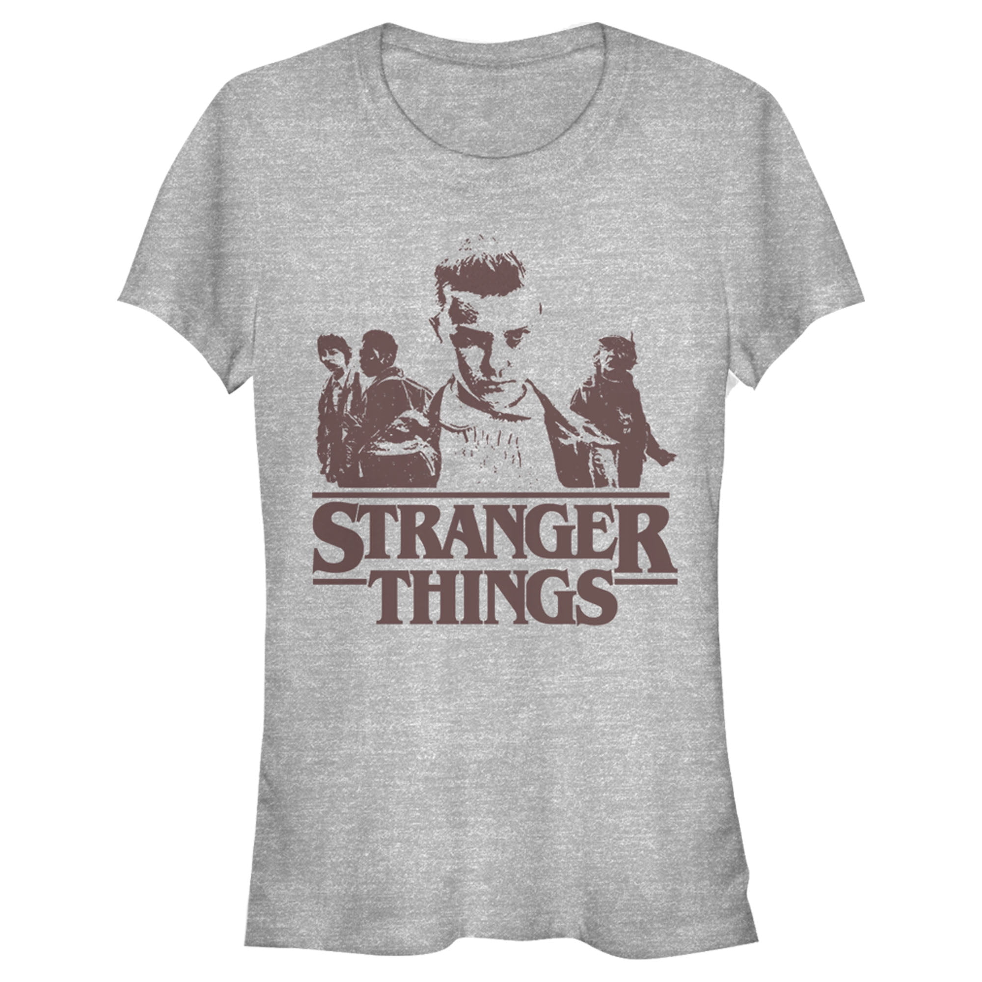 Stranger Things - Junior's Stranger Things Eleven Punk and Friends T ...