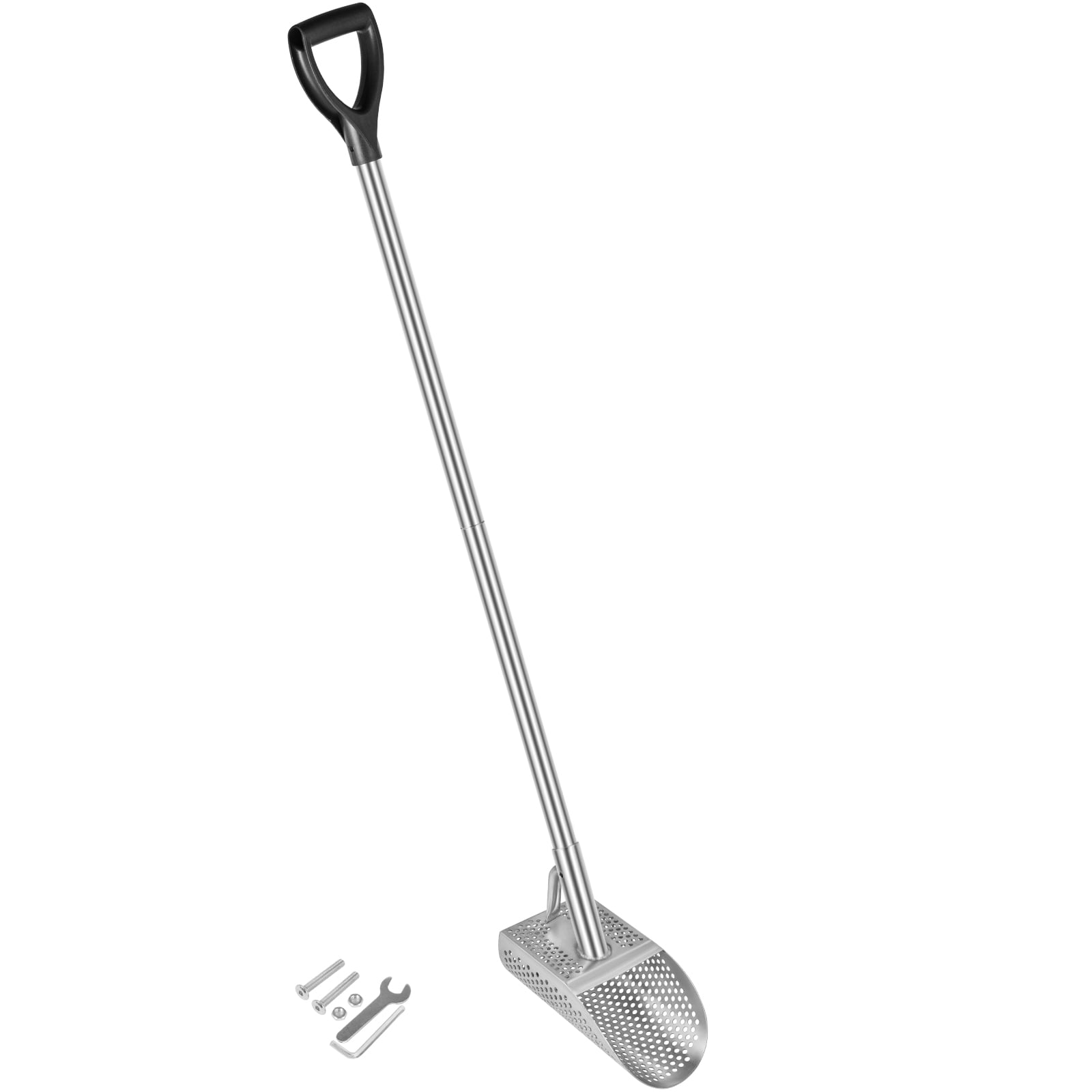 VEVOR Metal Detector Sand Scoop, Stainless Steel Metal Detecting Beach ...