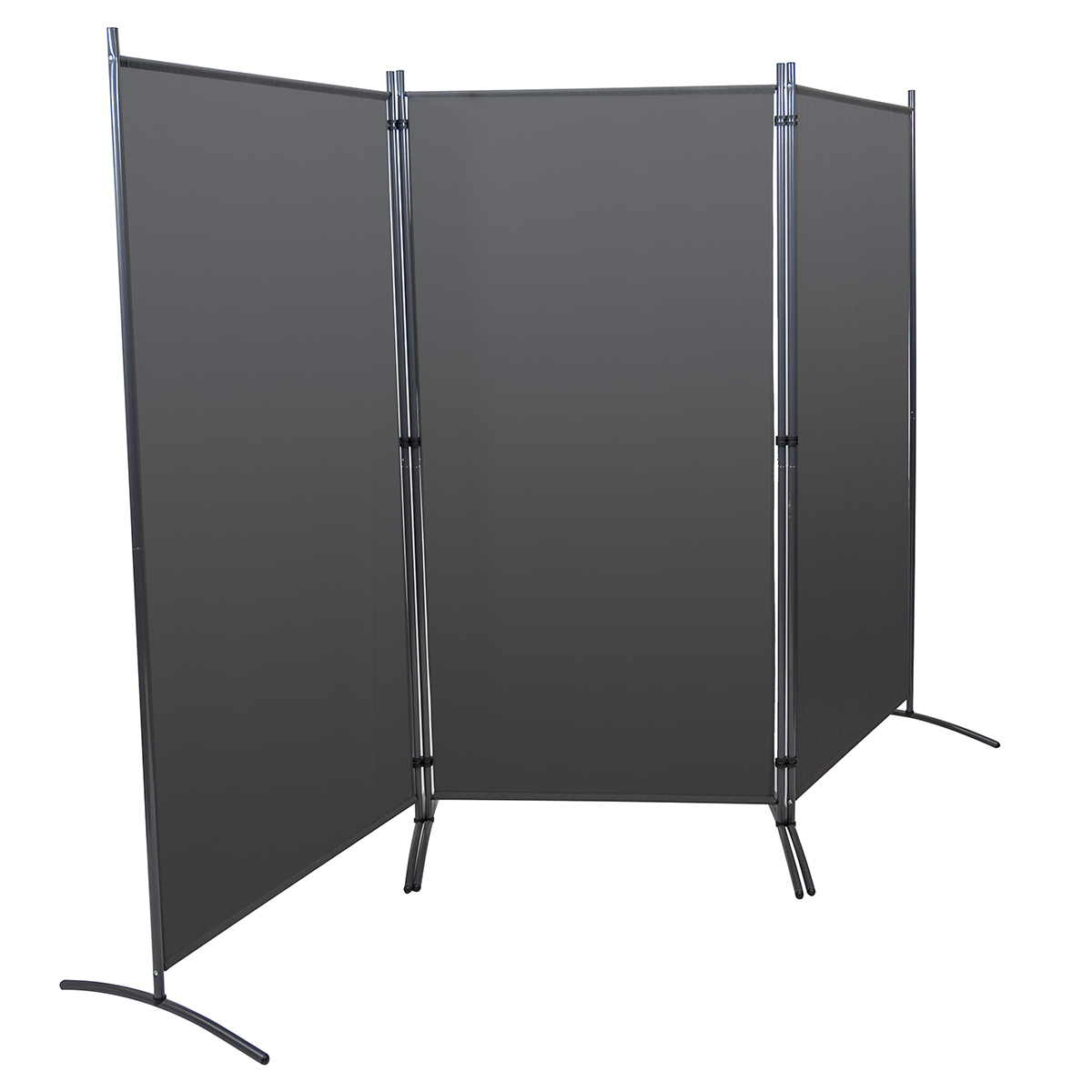 Stand Up Desk Store ReFocus Fabric Room Divider Screen (Anthracite Gray ...