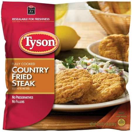 Tyson Country Fried Steak Patty - Walmart.com