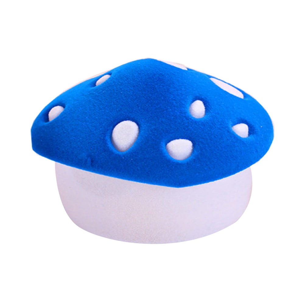 Caja de joyería con forma de hongo Anillos Caja de almacenamiento ...