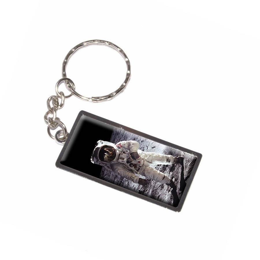 Apollo 11 Moon Landing Astronaut Space Keychain Key Chain Ring ...