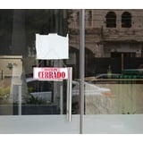 Abierto y cerrado Stamp it Letrero abierto y cerrado | Bodega Aurrera ...