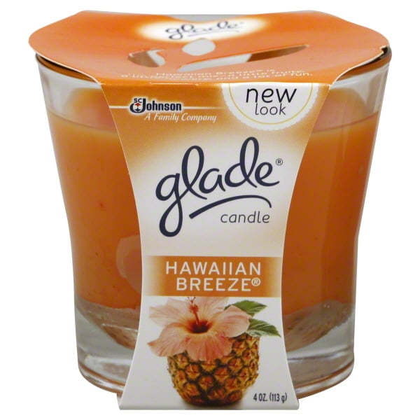 Glade Candle, Hawaiian Breeze 4.0 oz. - Walmart.com