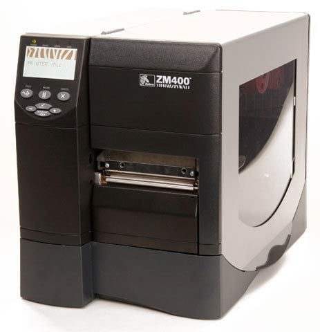 Restored Zebra ZM400-2001-0000T Industrial Thermal Label Printer – 203 ...