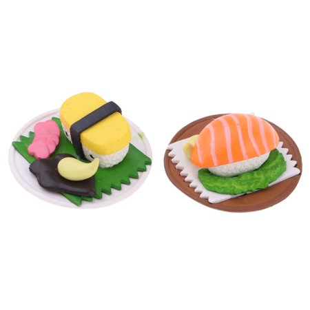 Breakfast Cake with Salmon Kitchen Decor for 25cm Mellchan Baby Doll ...