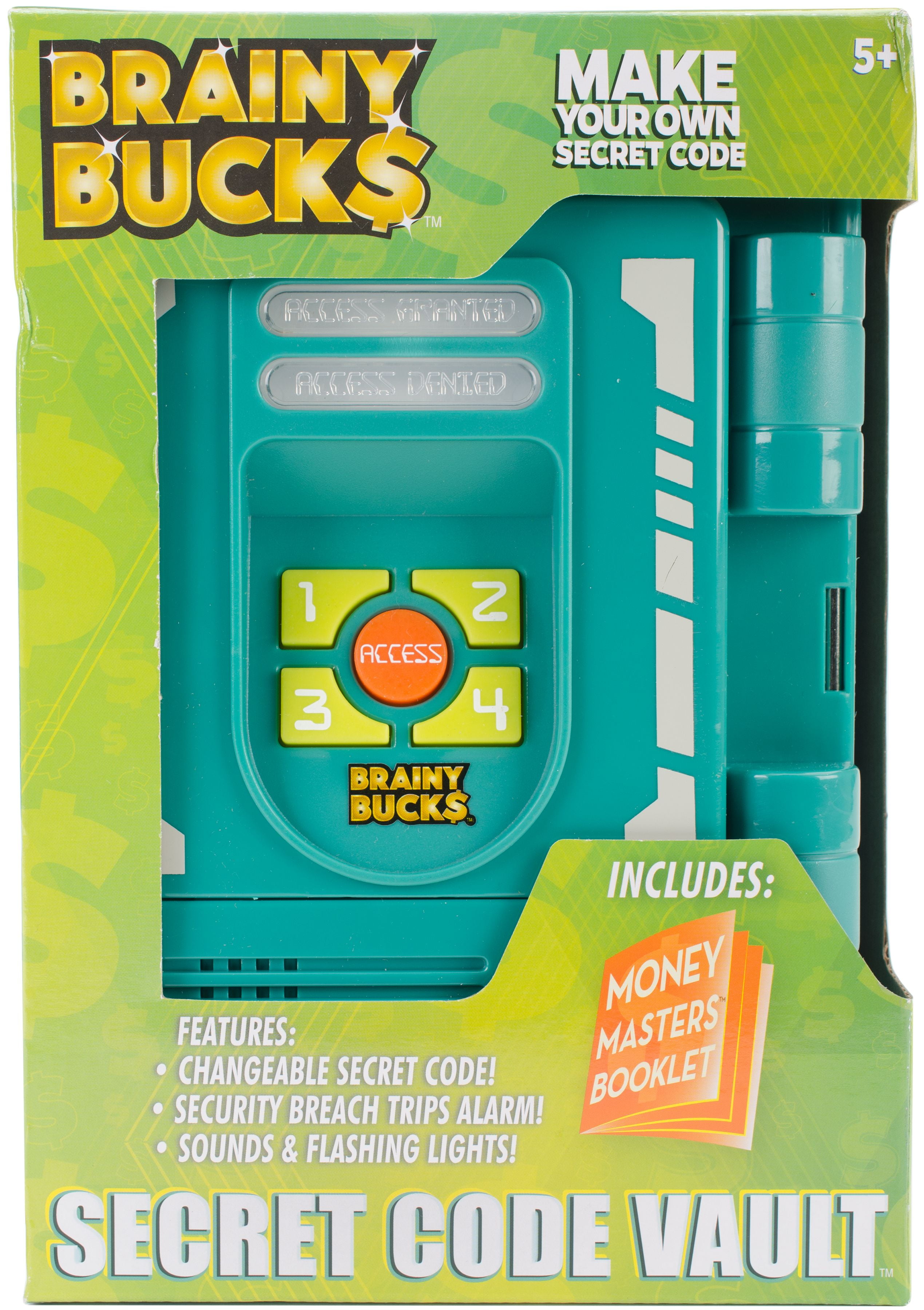 Brainy Bucks Secret PIN Vault - Walmart.com