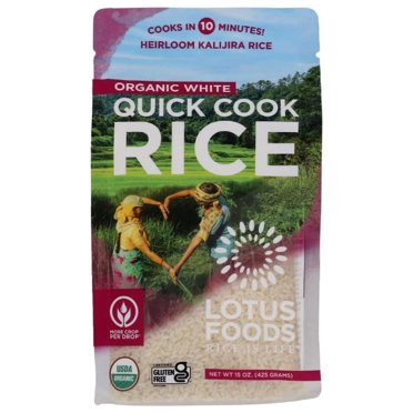 Lotus Foods Heriloom Bhutan Red Rice, 15 Oz - Walmart.com