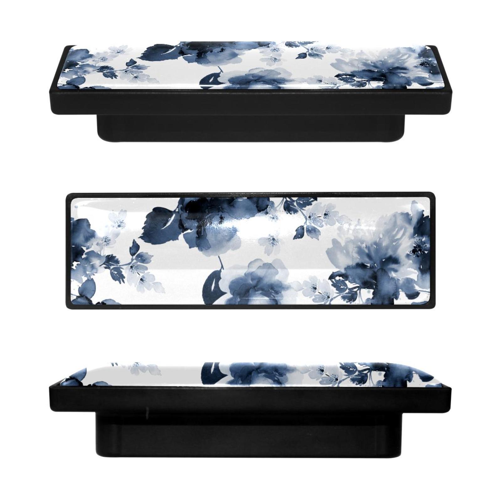 4 Pcs Rectangle Cabinet Handle Cupboard Knob Drawer Pulls Handle ...