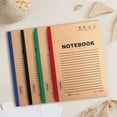 B5 Thickened Softcover Notebook With Smooth Writing, Multi Color ...