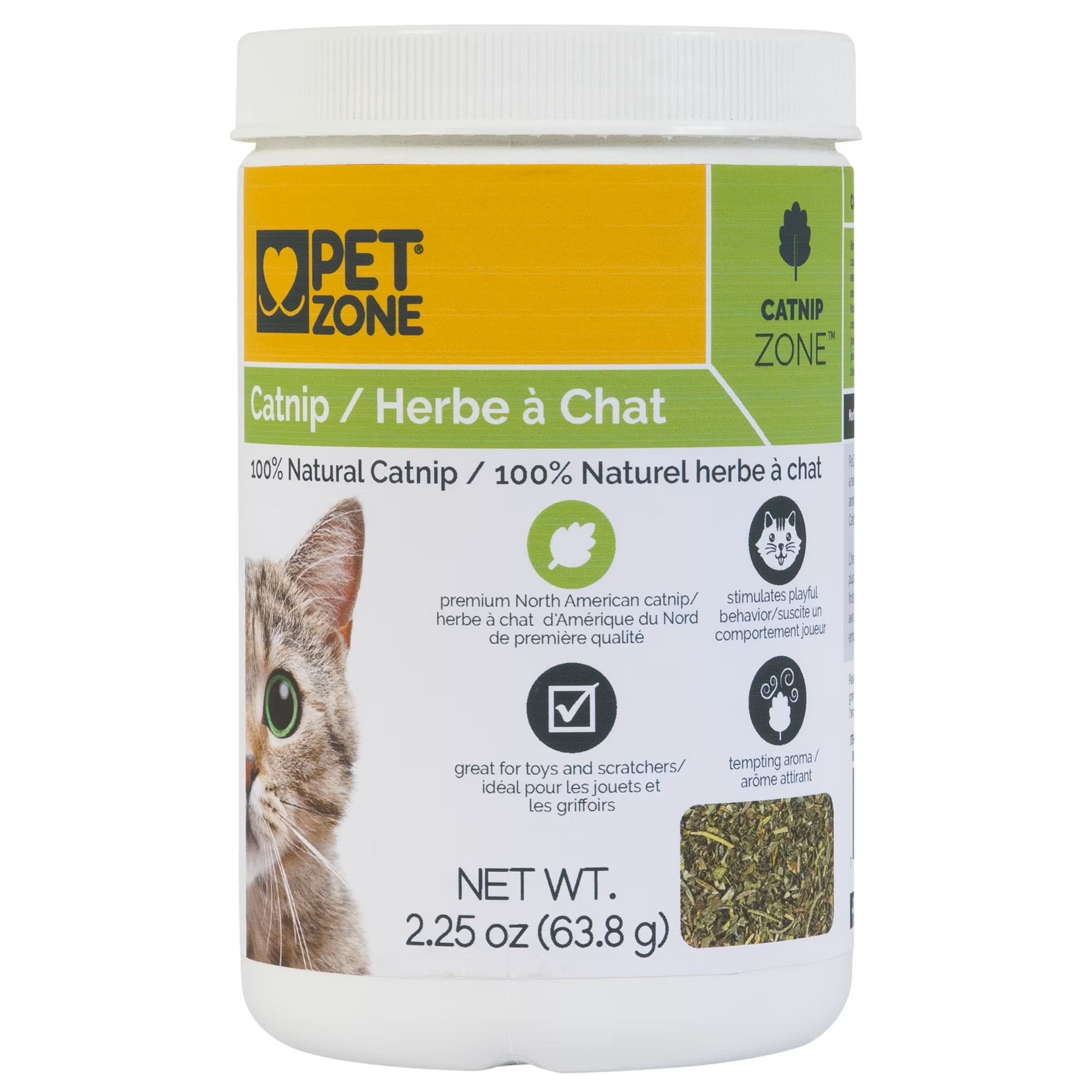 Click here for Pet Zone Catnip Resealable Jar 2.25 Oz For Cats An... prices