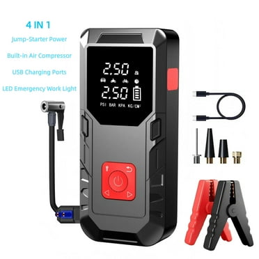 Wagan Tech Power Dome NX2 12-Volt Jump Starter, Air Compressor, Radio ...