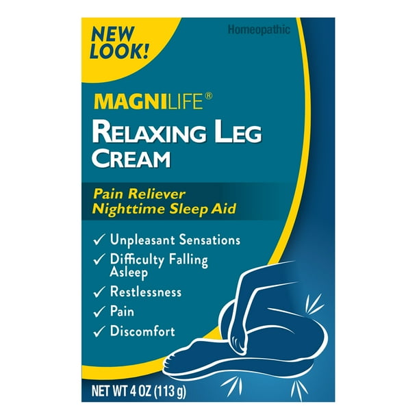 MagniLife Relaxing Leg Cream, Pain Reliever, 4 oz - Walmart.com
