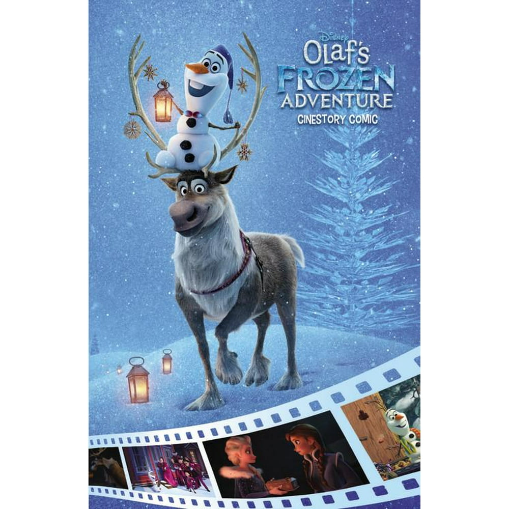Disney Olaf's Frozen Adventure Cinestory Comic (Paperback) - Walmart ...