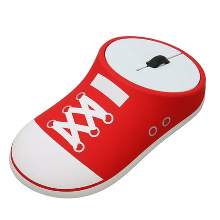 Shoe Mouse, 1200DPI Mouse Rechargable 2.4GHz Portable Slim Optical With ...