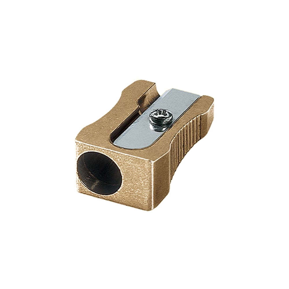 Mobius & Ruppert Wedge Brass Pencil Sharpener, Single Hole - Walmart.com