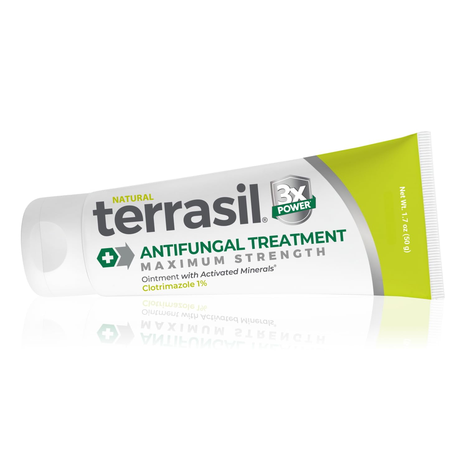 Crema antimicótica terrasil clotrimazol 1.7 oz para hombres y mujeres ...