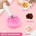 2PCS Flower Silicone Mold - 3D Resin Candle Molds Flower Fondant ...