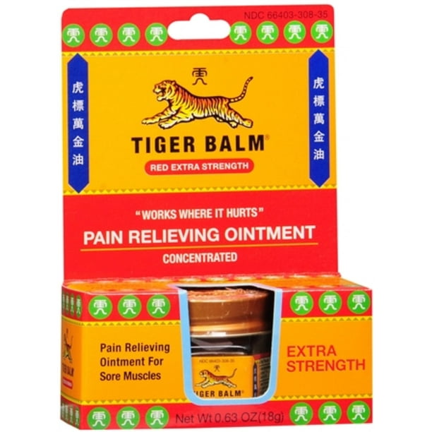 Tiger Balm Extra Strength 0.63 oz - Walmart.com