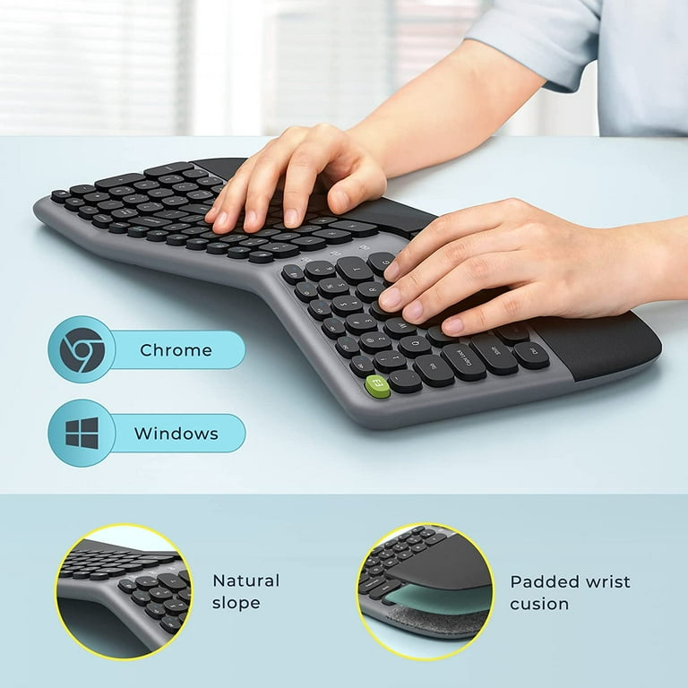 Walmart Wireless Ergonomic Keyboard