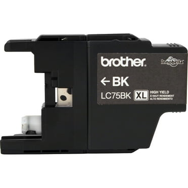 Brother Genuine LC-75 (LC75BK, LC75C, LC75M, LC75Y) High Yield Ink ...