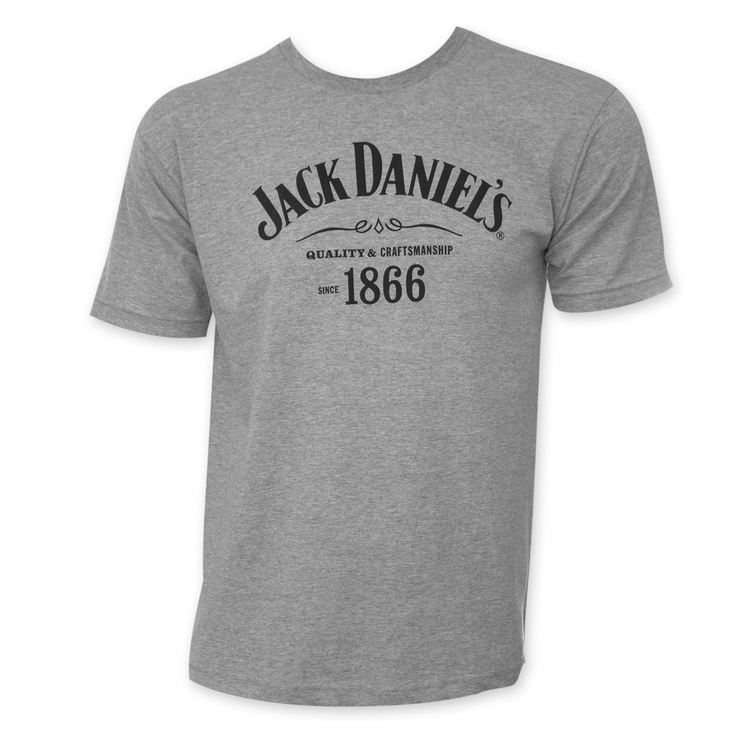 Jack Daniel's - Jack Daniels Men's Grey Quality And Craftsmanship T ...