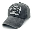 Retirement Gifts for Men Women, Retired Dad Hat, Funny Baseball Cap ...
