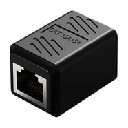 Rj45 1 Way To 2 Ways Splitter Connector Lan Network Ethernet Cable ...