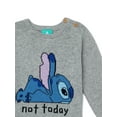 Disney Lilo & Stitch Jacquard Knit Crew Sweater with Buttons at ...
