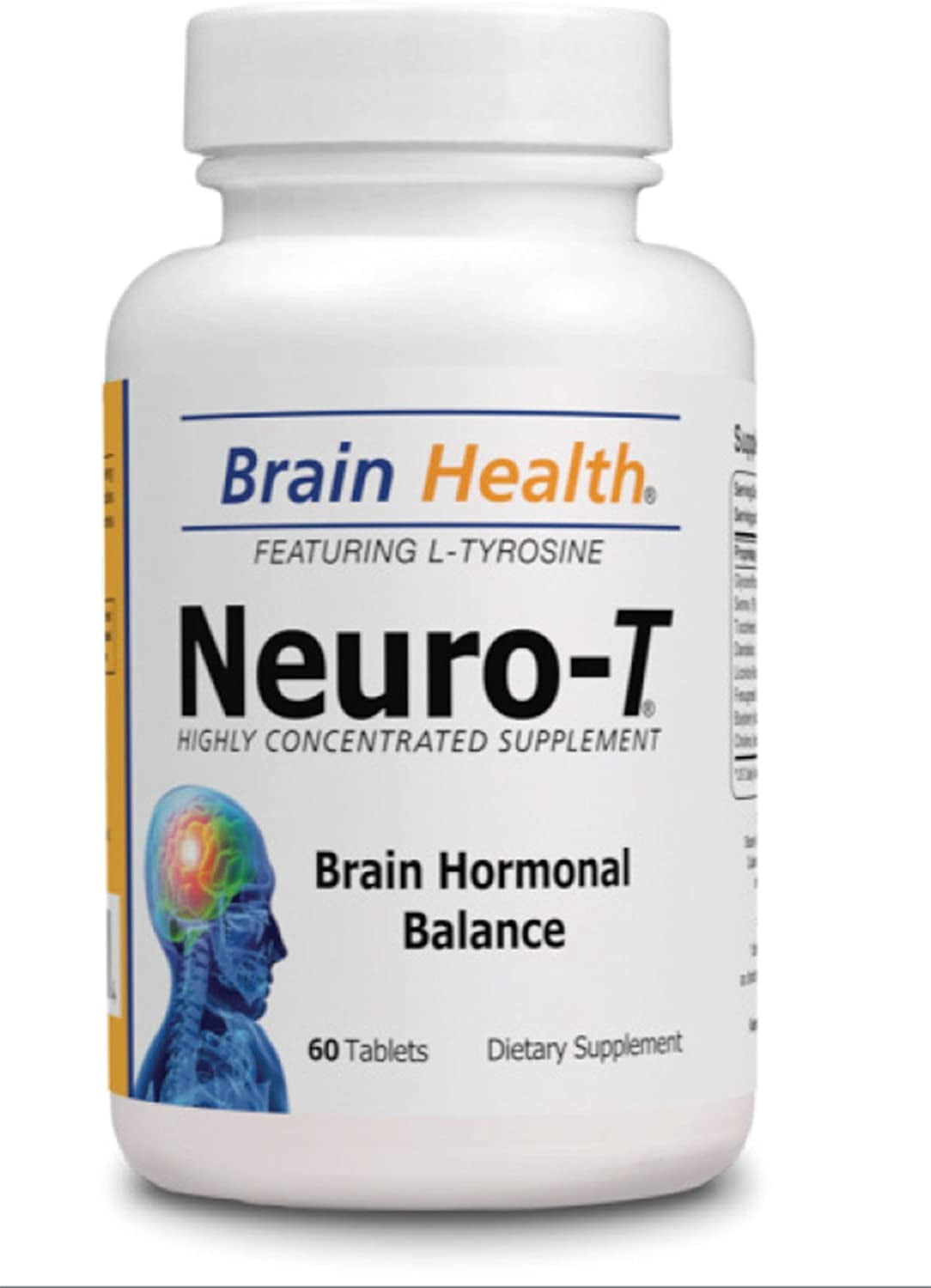 Neuro T - Brain Health - Highly Concentrated Supplement - 60 Tablets ...