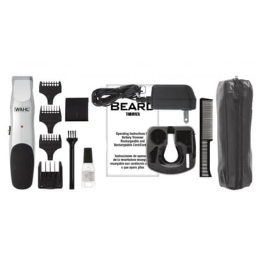WAHL Beard Trimmer, Cord or Cordless with Self Sharpening Steel Blades ...