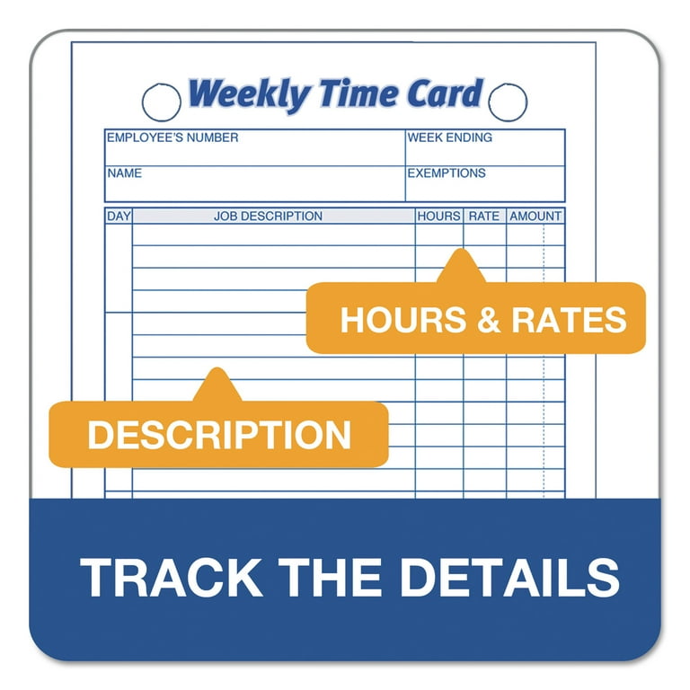 Basic Weekly Time Card