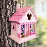 Home Bazaar Disney Minnie Mouse Cottage Birdhouse - Walmart.com