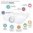 500TC Egyptian Cotton Deep Pocket Pastel Sheet Sets With Snug Grip ...