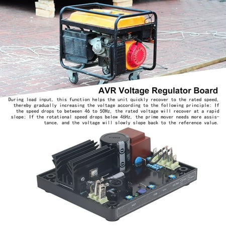 AVR Voltage Regulator Board,Generator Voltage Regulator Board Brushless Generator Regulator ...