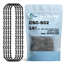 2-Pack 20" Full Chisel Chainsaw Chain D70 Replacement for Craftsman 358 ...
