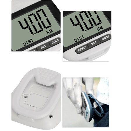 Step Counter Digital Pedometer Counting Device Compact Size Light ...