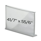 Paperflow Signage, A6 Size, 4-1/7" x 5-5/6", Silver (SA6.35) - Walmart.com