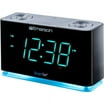 Emerson SmartSet Dual Alarm Clock Radio with Bluetooth Speaker and 1.4 ...