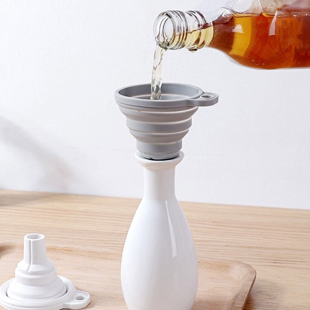 Embudo dispensador de llenado de líquidos con embudo de boca ancha ...