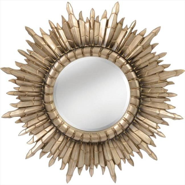 Mirror Masters MP4063-0020 Round Starburst Design Aged Silver And Gold ...