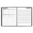 AT-A-GLANCE DayMinder 2025 Column Style Weekly Planner Black Medium 7 x ...