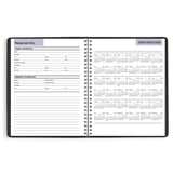 AT-A-GLANCE DayMinder 2025 Column Style Weekly Planner Black Medium 7 x ...