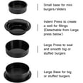 Hamburger Press Patty Maker, Burger Press, 3 in 1 Non-Stick Meat Beef ...