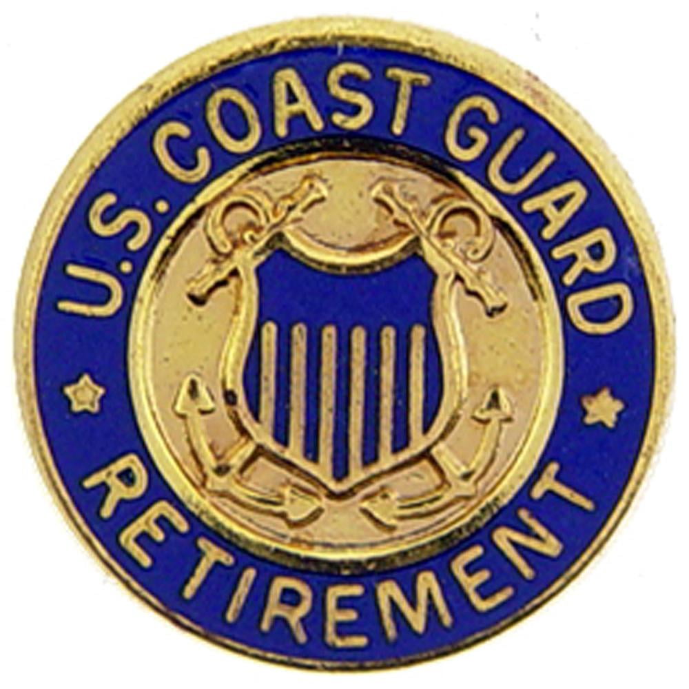 U.S. Coast Guard Retirement Pin 5/8" - Walmart.com
