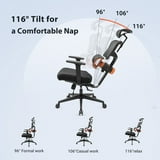 CJC Ergonomic Office Chair, Computer Desk Chairs, High Back Desk Chair ...