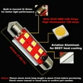 Alla Lighting, 2 578 41mm White LED Xenon Bulb, 4 Pack - Walmart.com