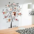 GJX Family Tree Wall Decor,Self Adhesive Design Wall Decals,Waterproof ...