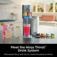 Ninja Thirsti Drink System: Soda Maker, Fizz Control, Variety Flavors, CO2 Refills, 48oz ...